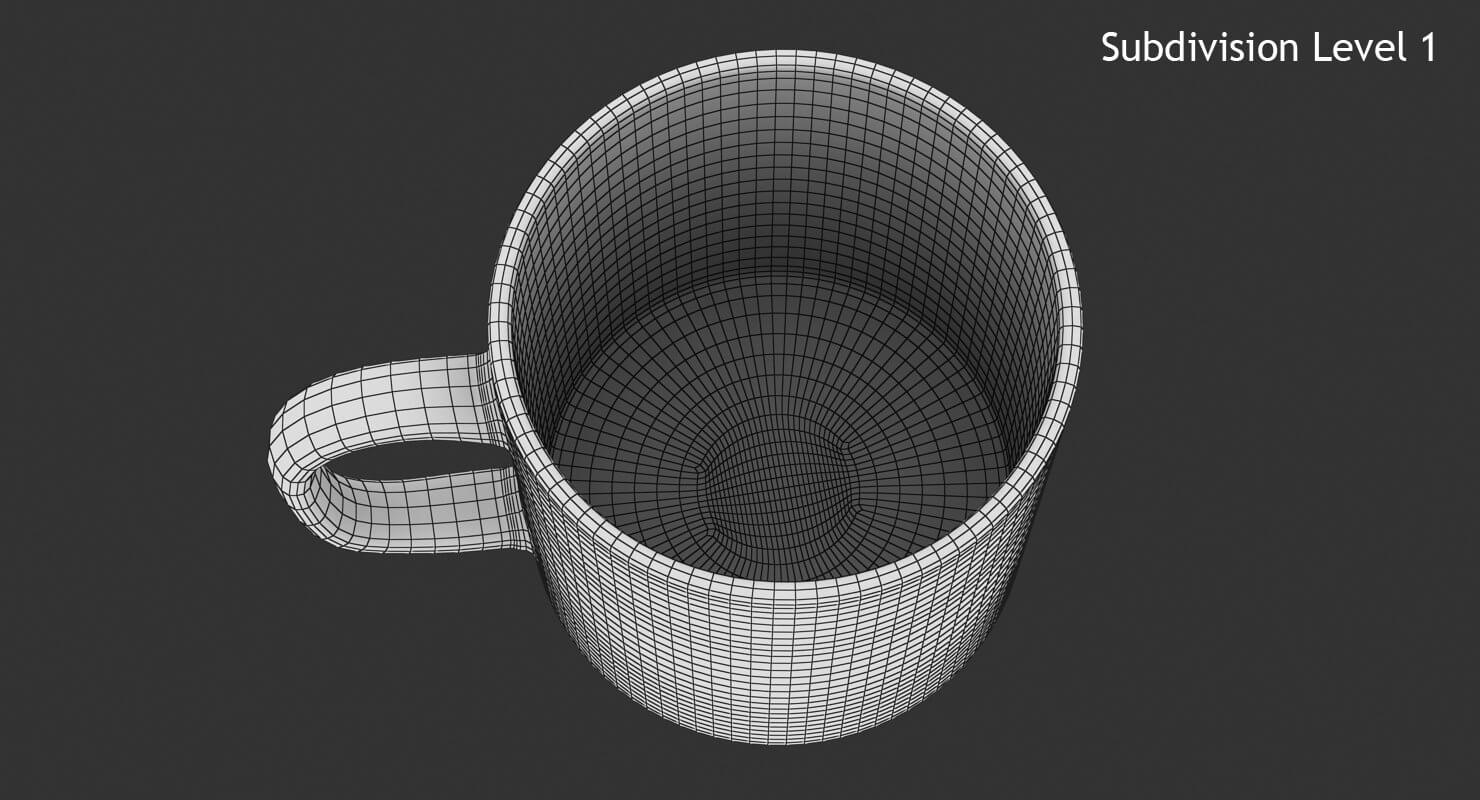 Mug - 3D Model by hdpoly