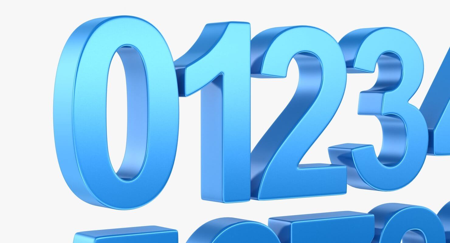 Number and Symbol - 3D Model by hdpoly