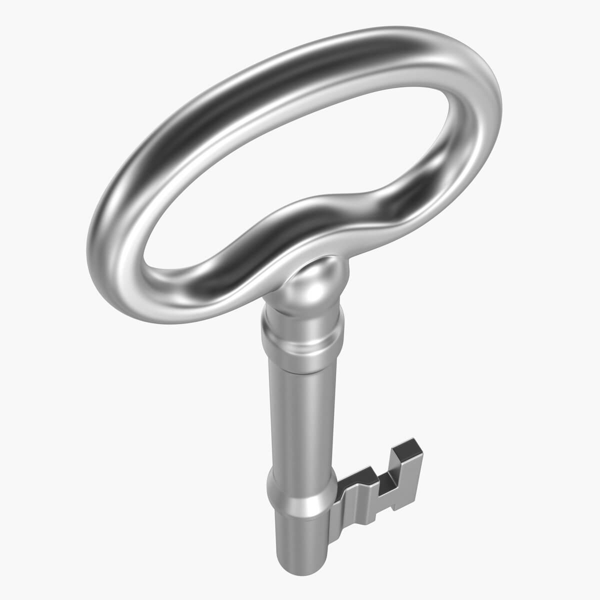 Old Key - 3D Model by hdpoly