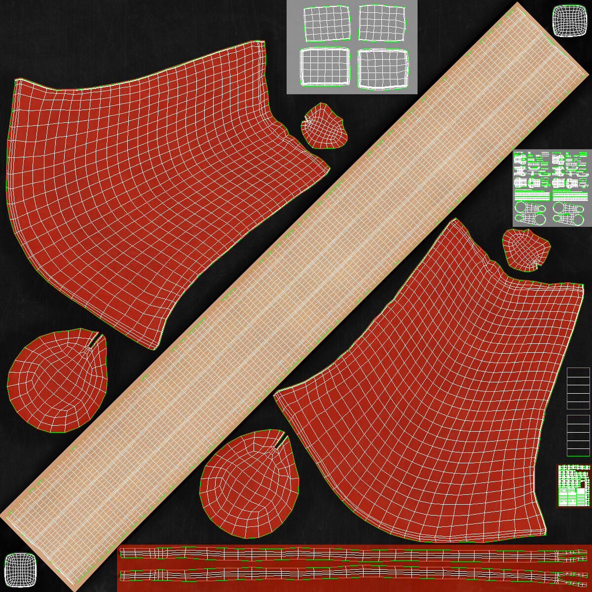 Olympic Balance Beam - 3D Model by hdpoly