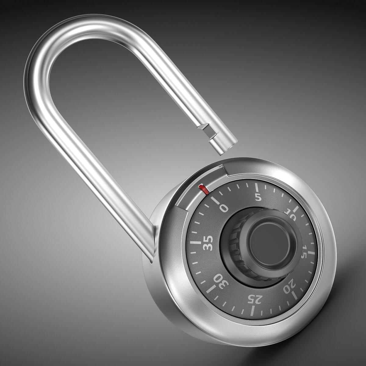 Padlock - 3D Model by hdpoly
