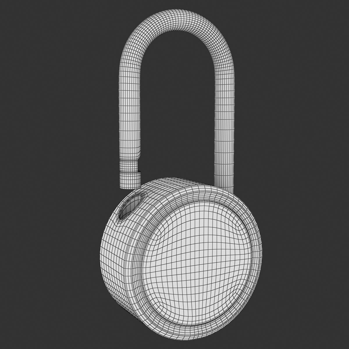 Padlock - 3D Model by hdpoly