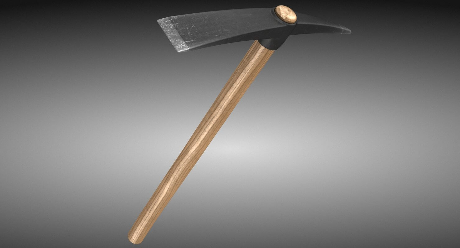 Pickaxe - 3D Model by hdpoly