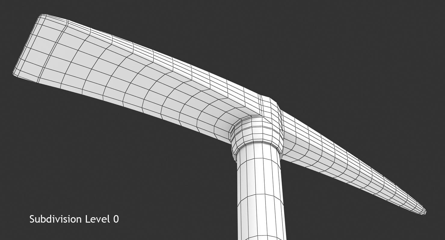 Pickaxe - 3D Model by hdpoly
