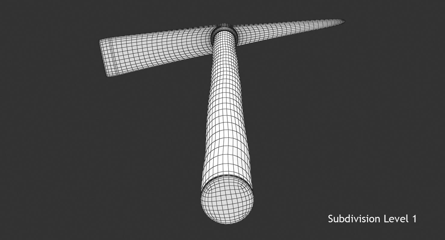 Pickaxe - 3D Model by hdpoly