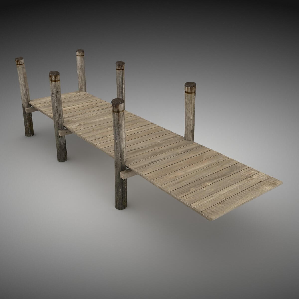 Pier - 3D Model by hdpoly