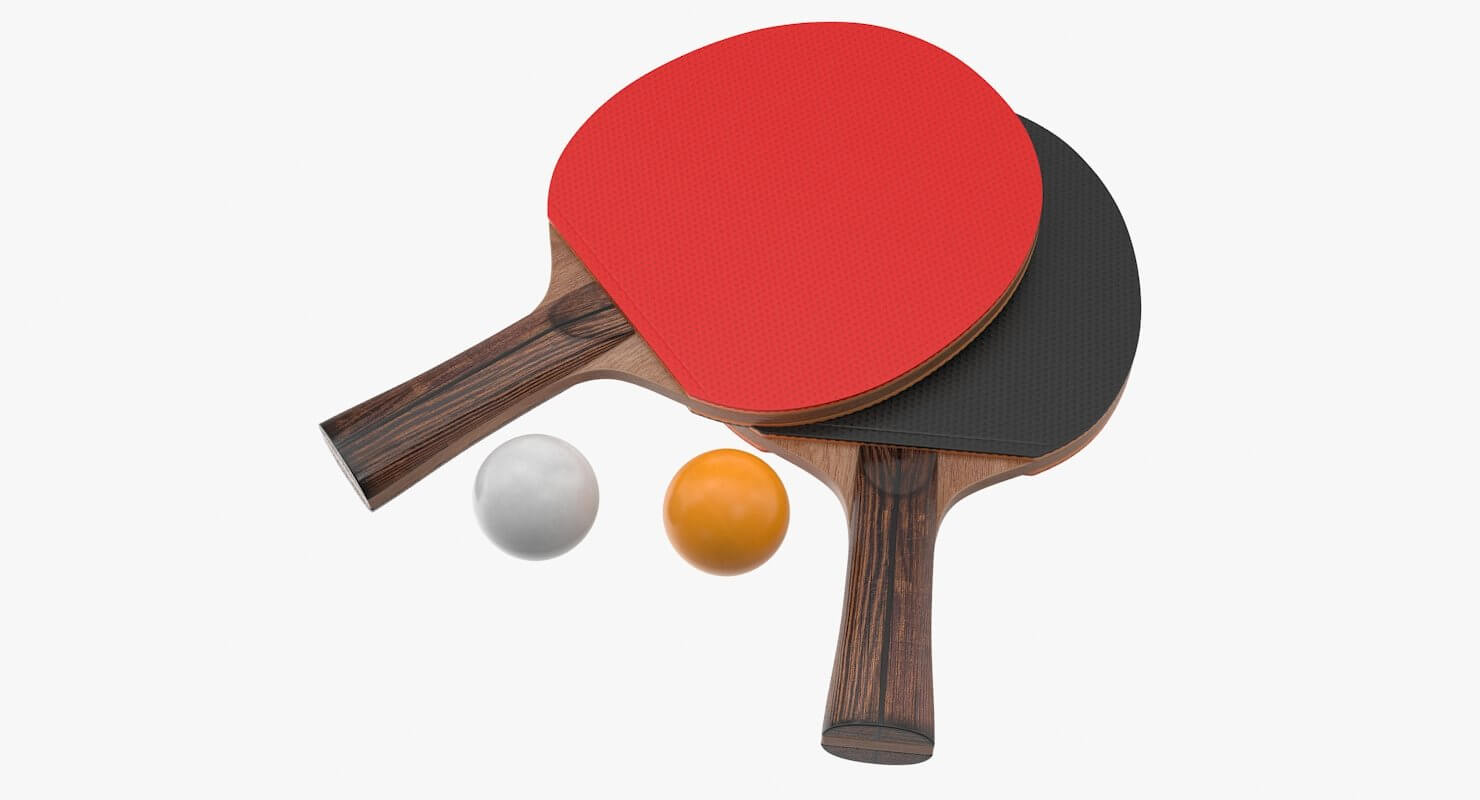 Ping Pong Paddle - 3D Model by hdpoly