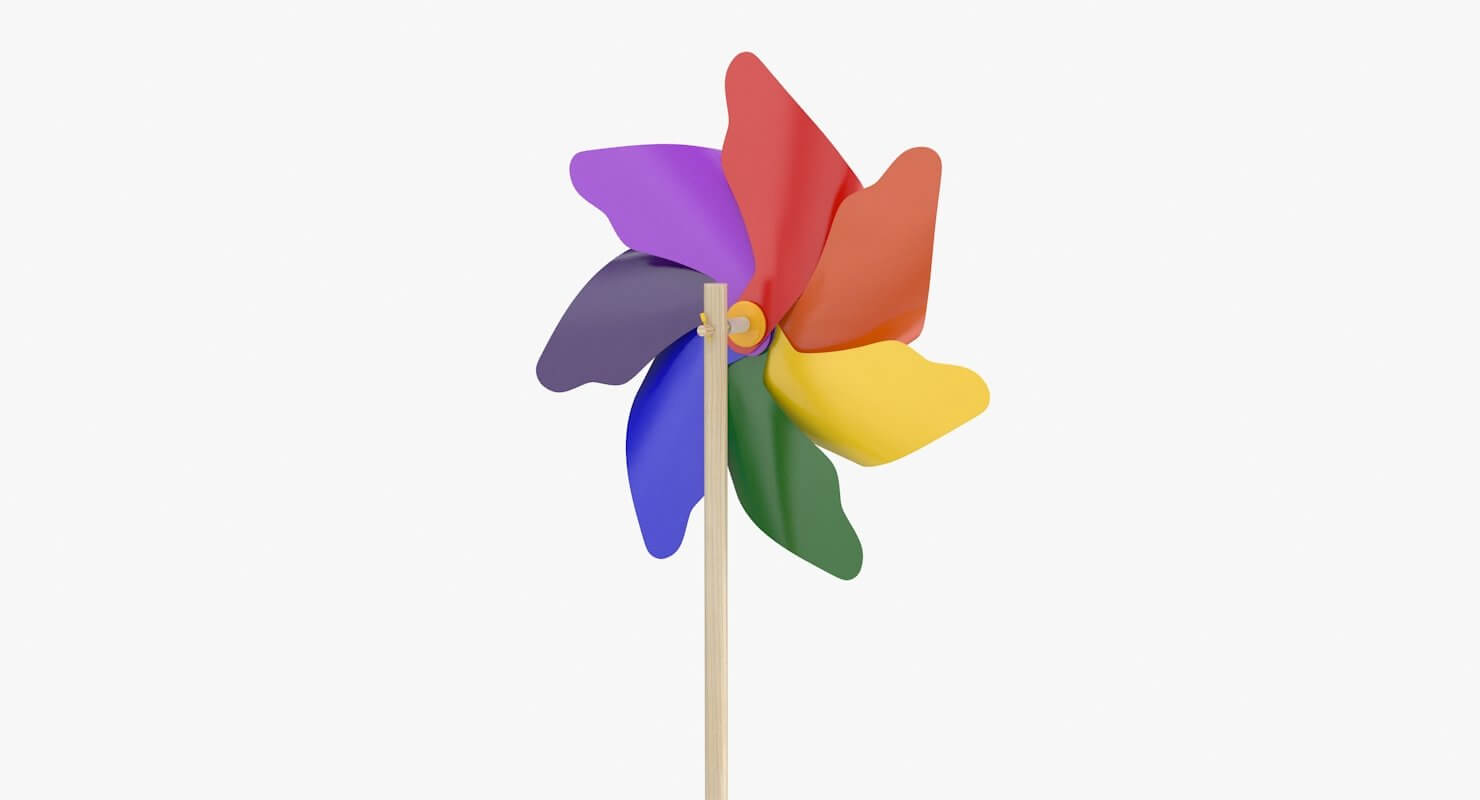 Pinwheel - 3D Model by hdpoly