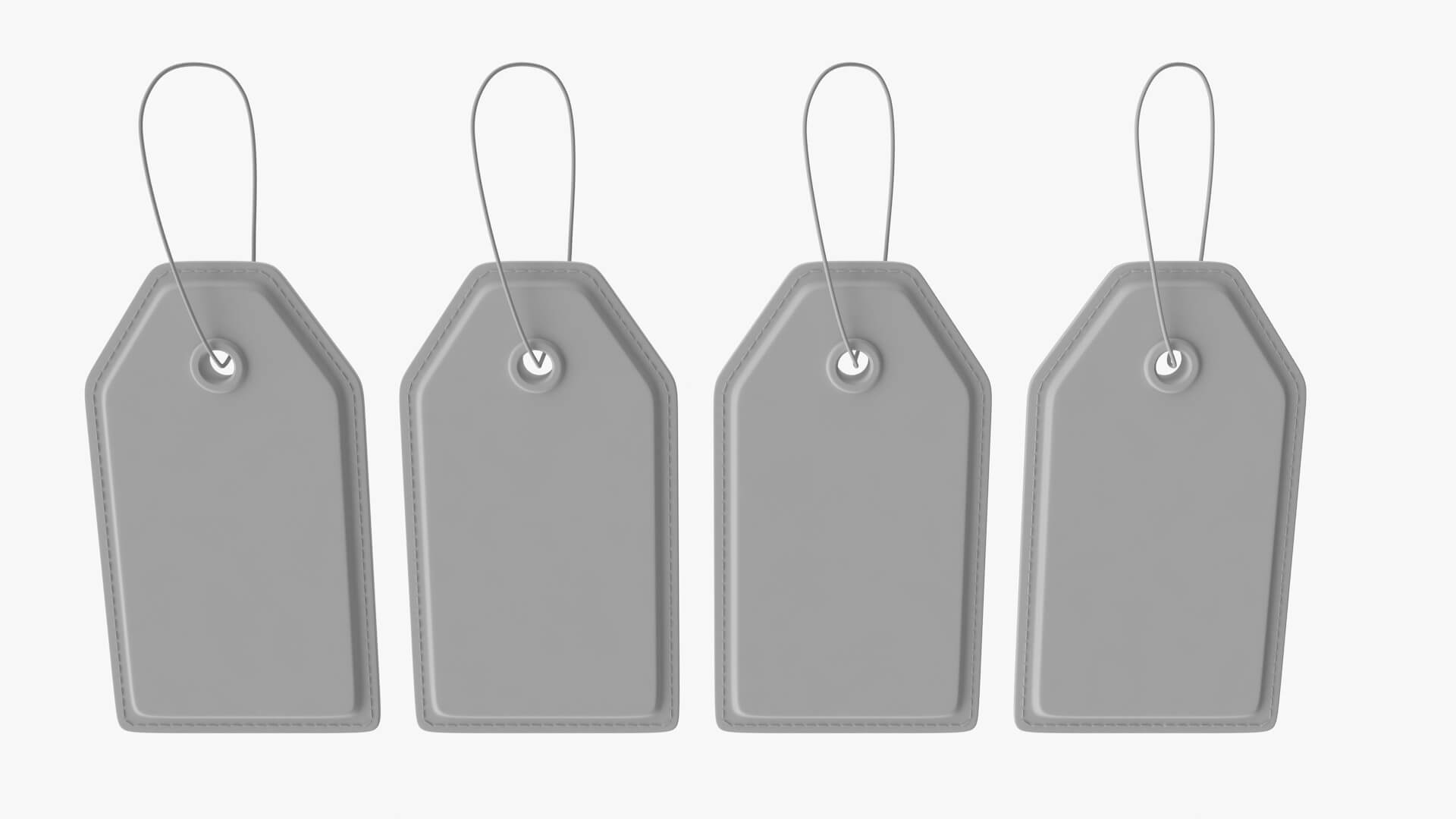 Price Tag - 3D Model by hdpoly