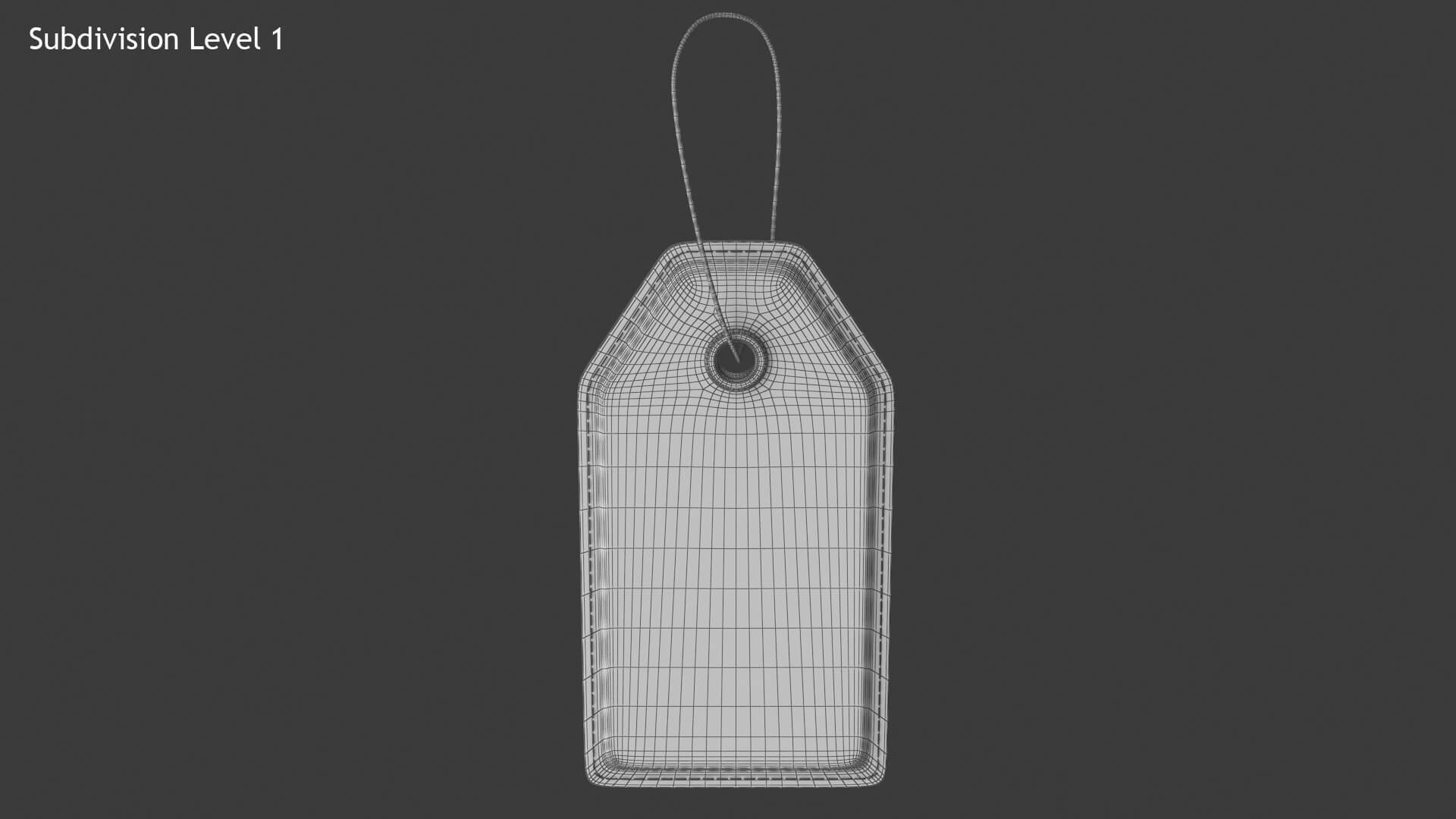 Price Tag - 3D Model by hdpoly
