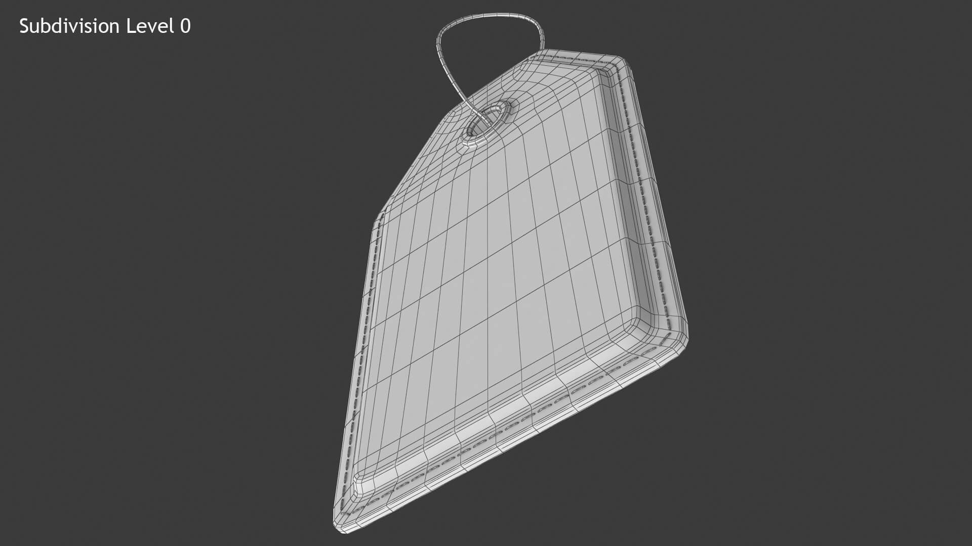 Price Tag - 3D Model by hdpoly