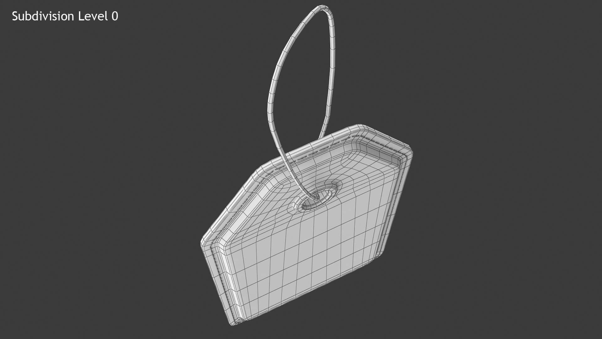 Price Tag - 3D Model by hdpoly