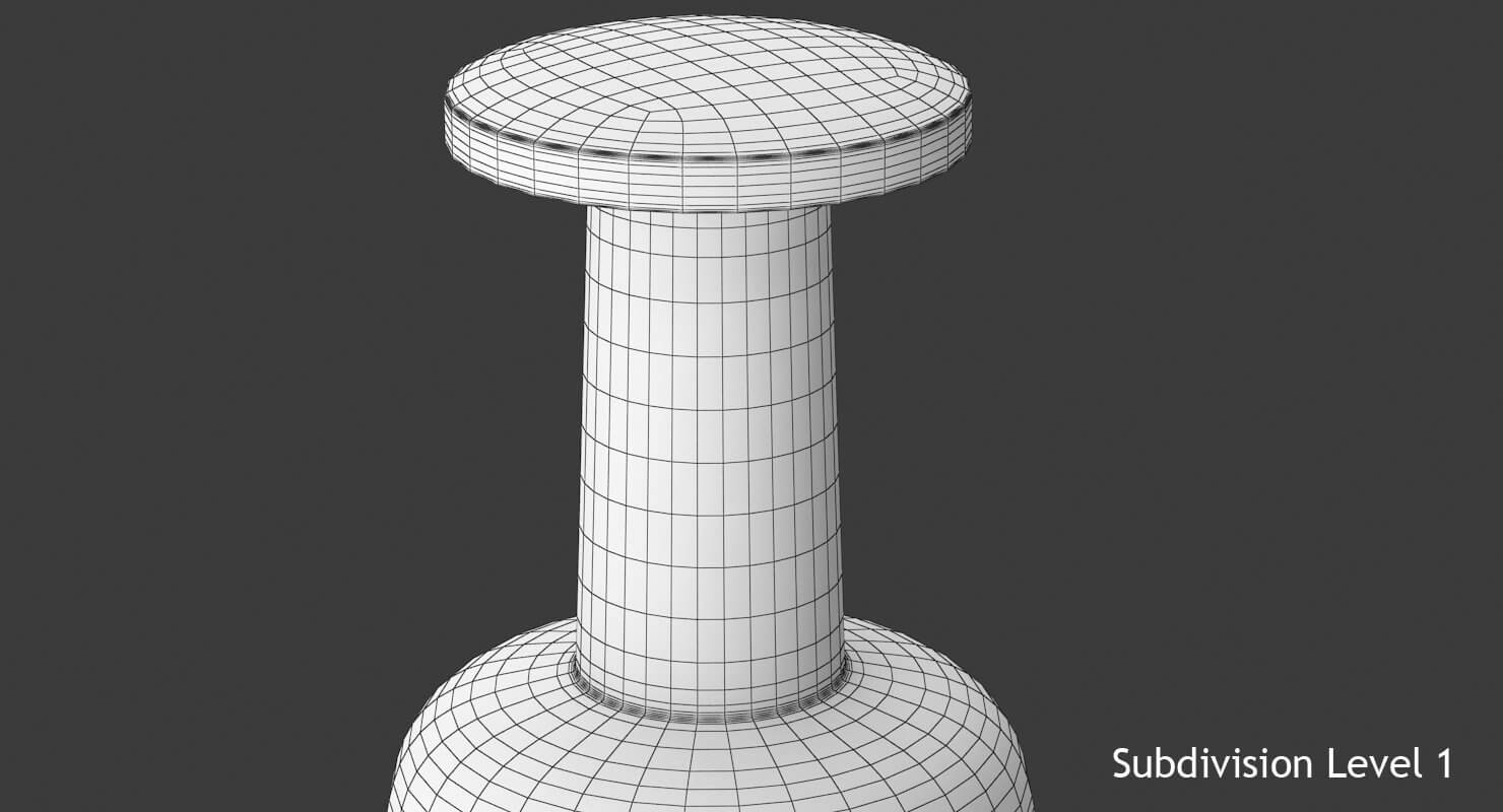 Push Pin - 3D Model by hdpoly