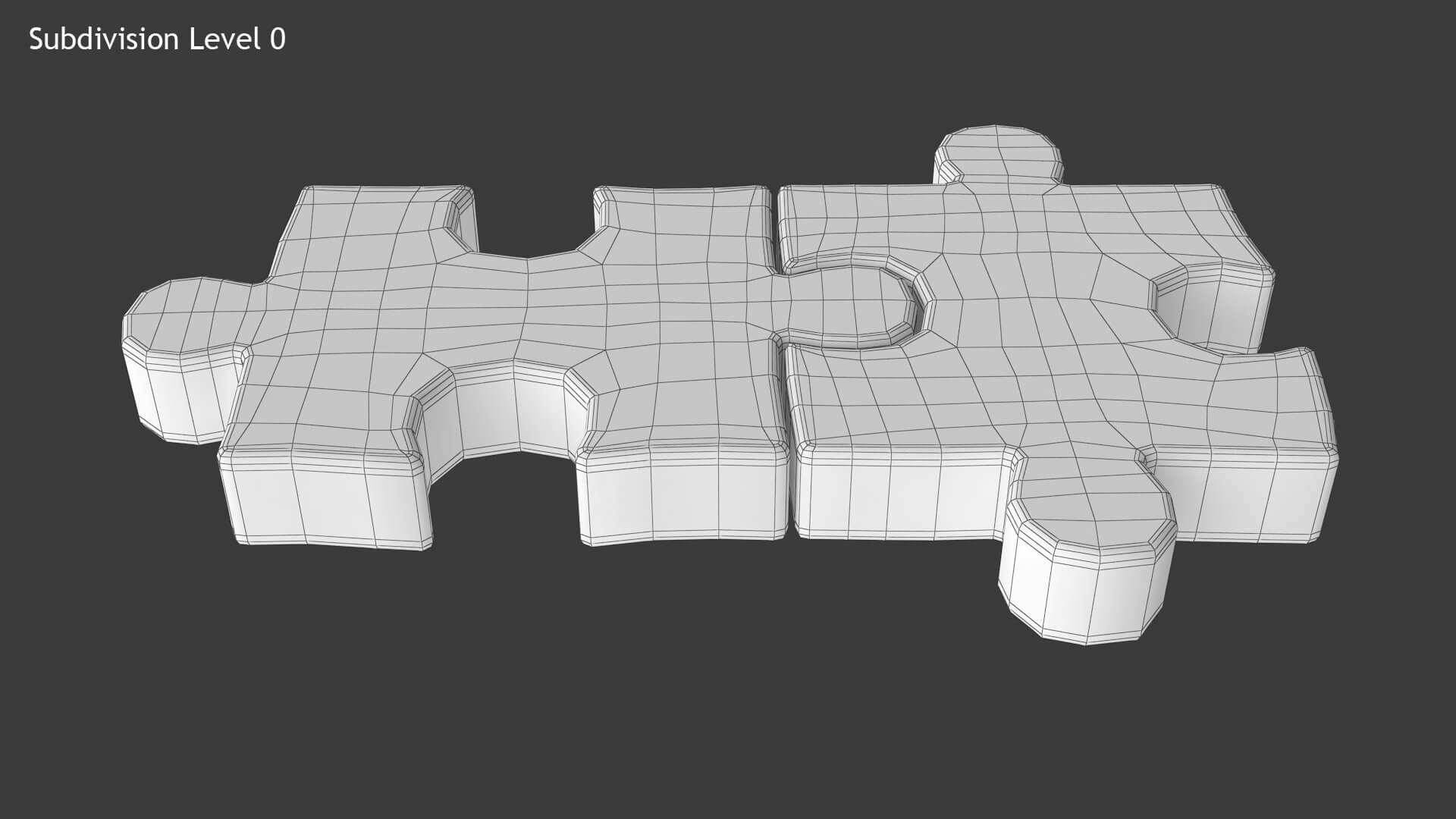 2 3d Puzzle Pieces