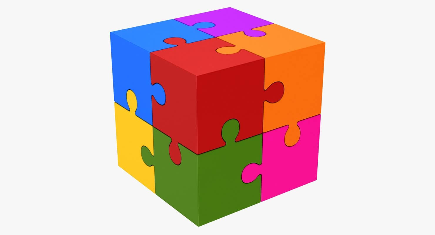 Puzzle Cube - 3D Model by hdpoly