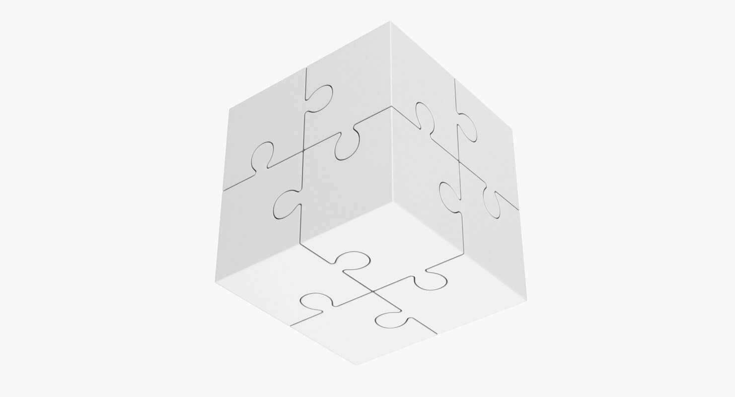 Puzzle Cube - 3D Model by hdpoly