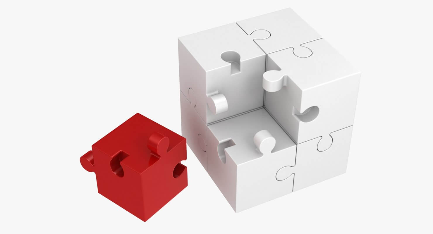 Puzzle Cube - 3D Model by hdpoly