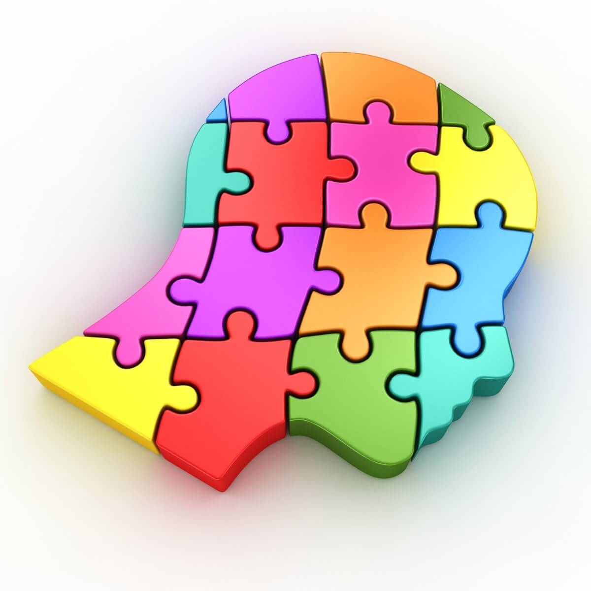 Puzzle Head - 3D Model by hdpoly