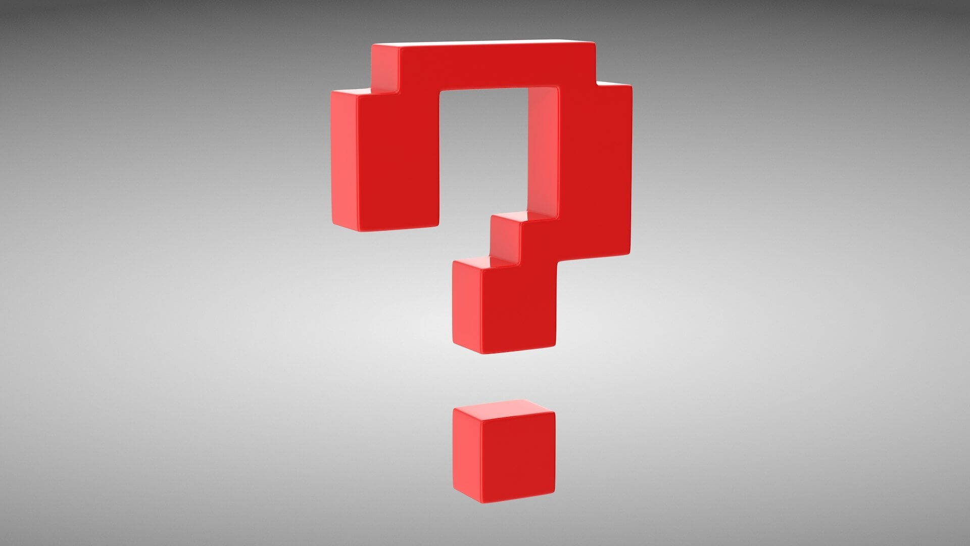 Question Mark - 3D Model by hdpoly