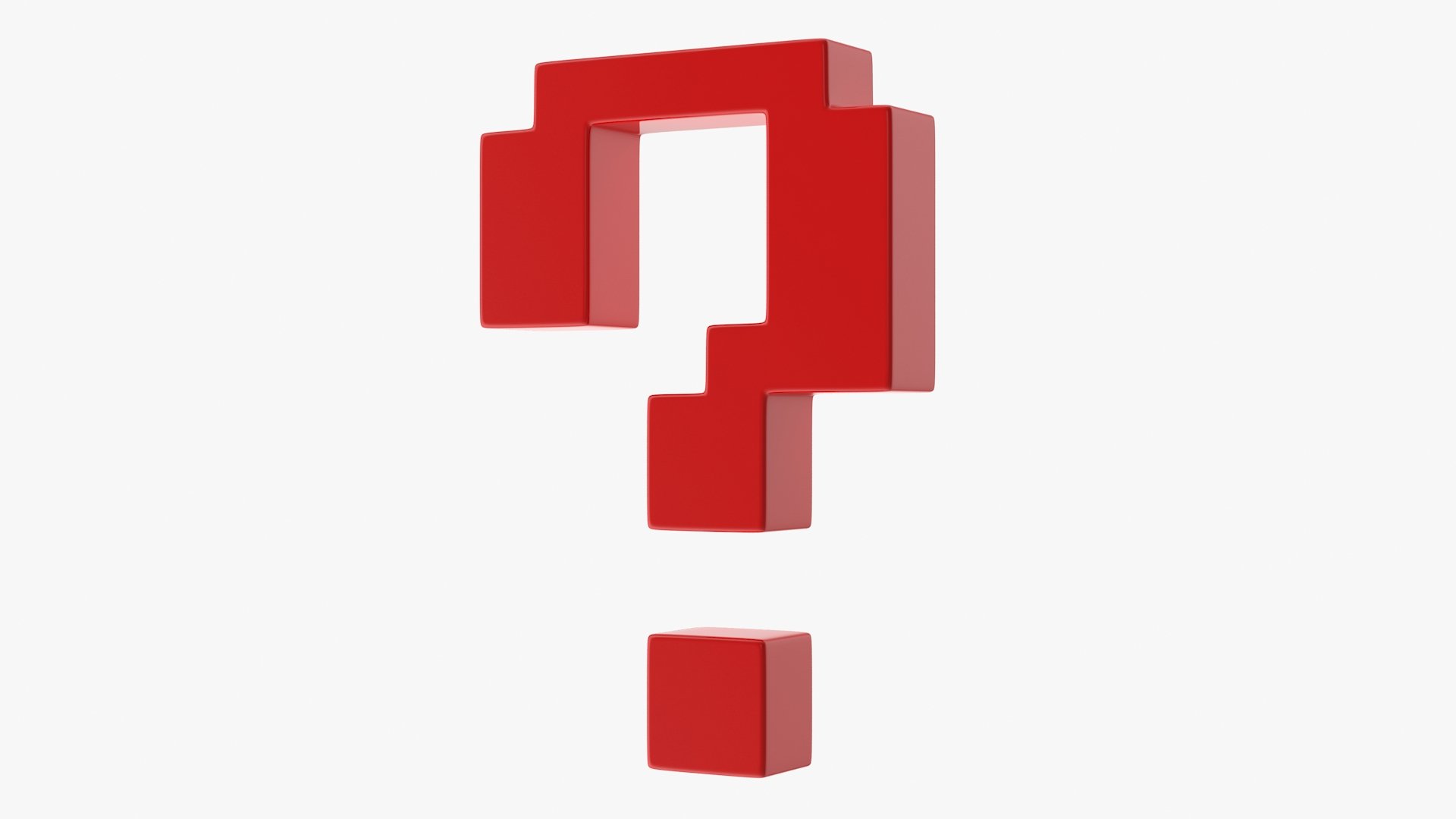 Question Mark - 3D Model by hdpoly