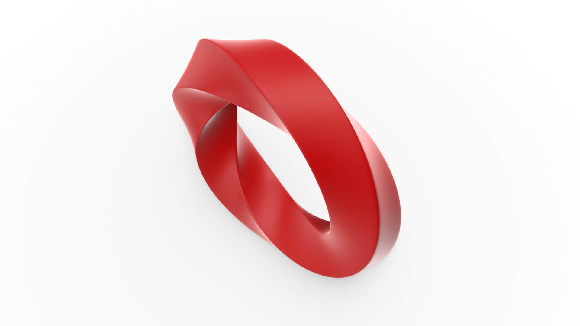 Red Geometric Shape - 3D Model by hdpoly