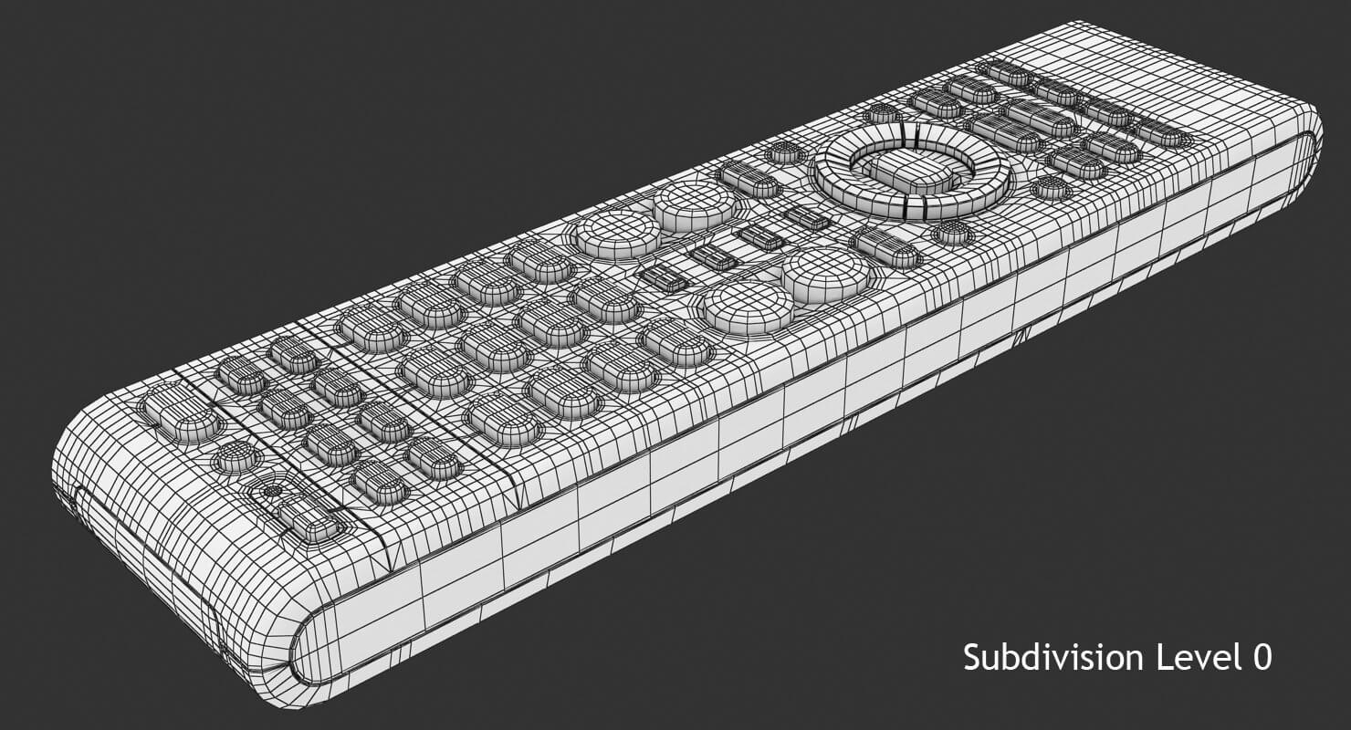 Remote Control - 3D Model by hdpoly