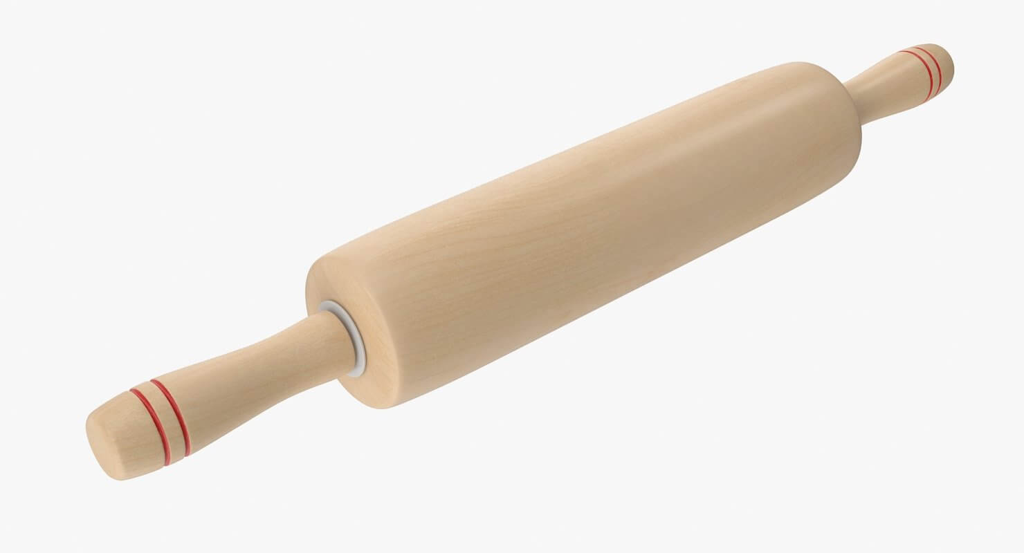 Rolling Pin - 3D Model by hdpoly