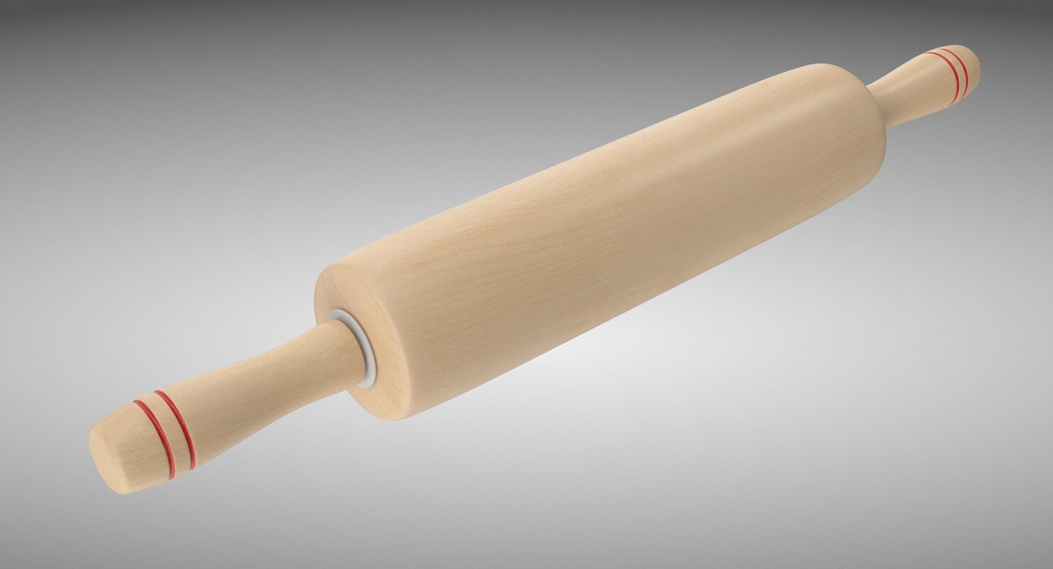 Rolling Pin - 3D Model by hdpoly