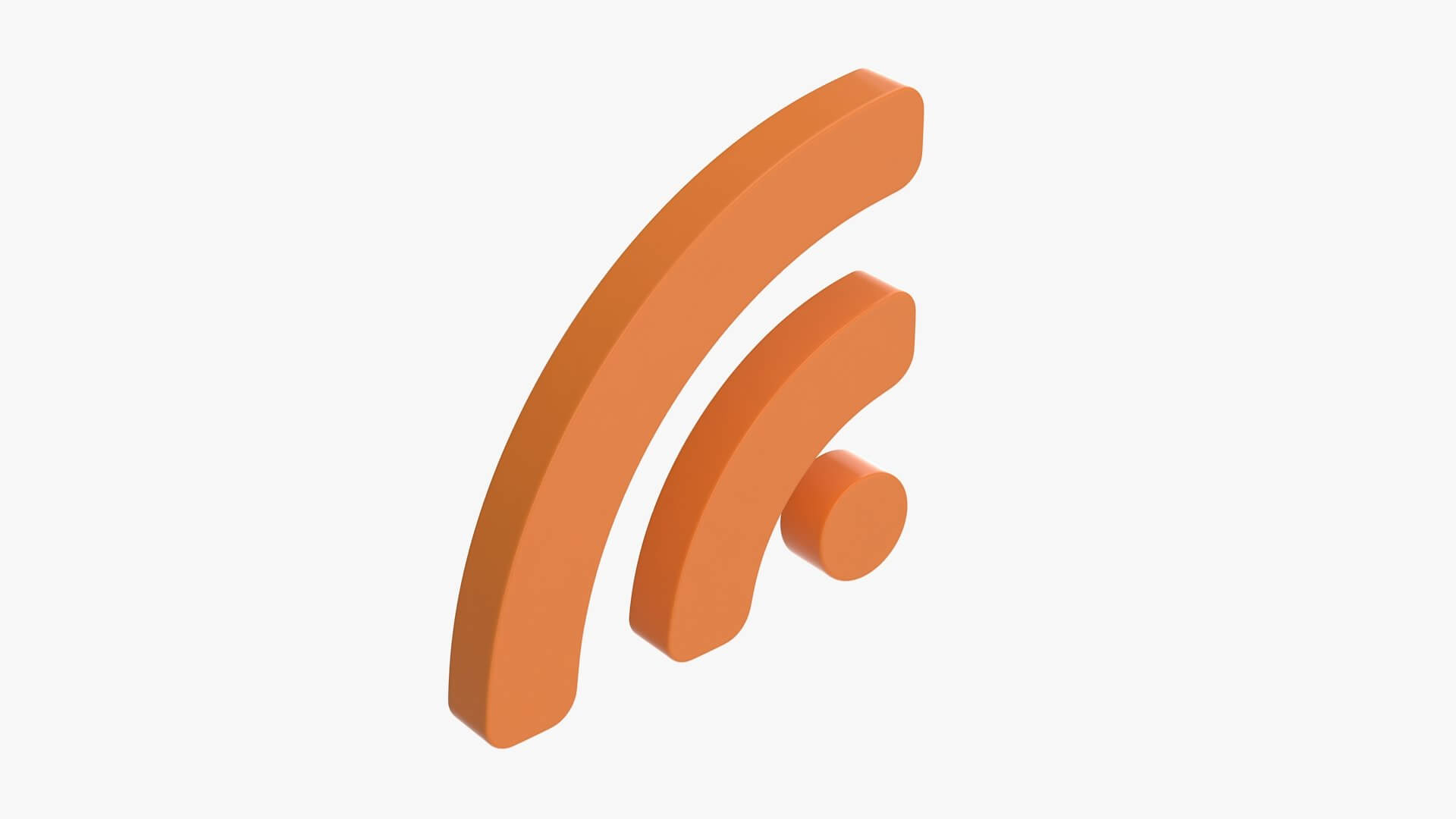 RSS Symbol - 3D Model by hdpoly