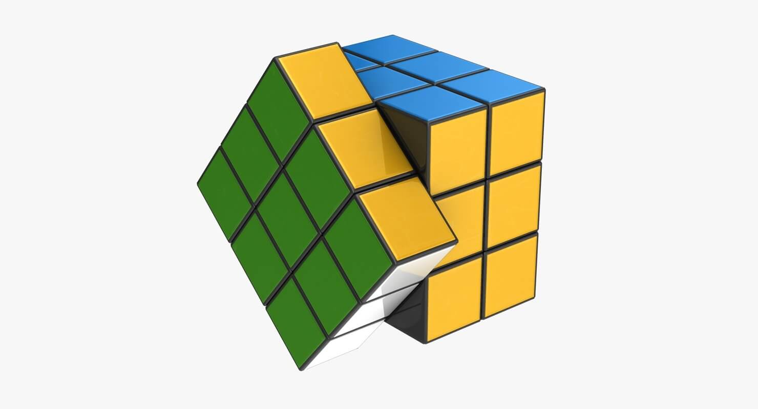 Rubiks Cube - 3D Model by hdpoly