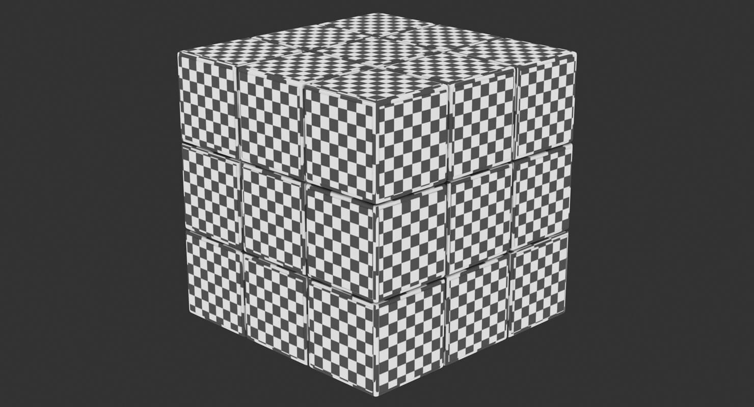 Rubiks Cube - 3D Model by hdpoly