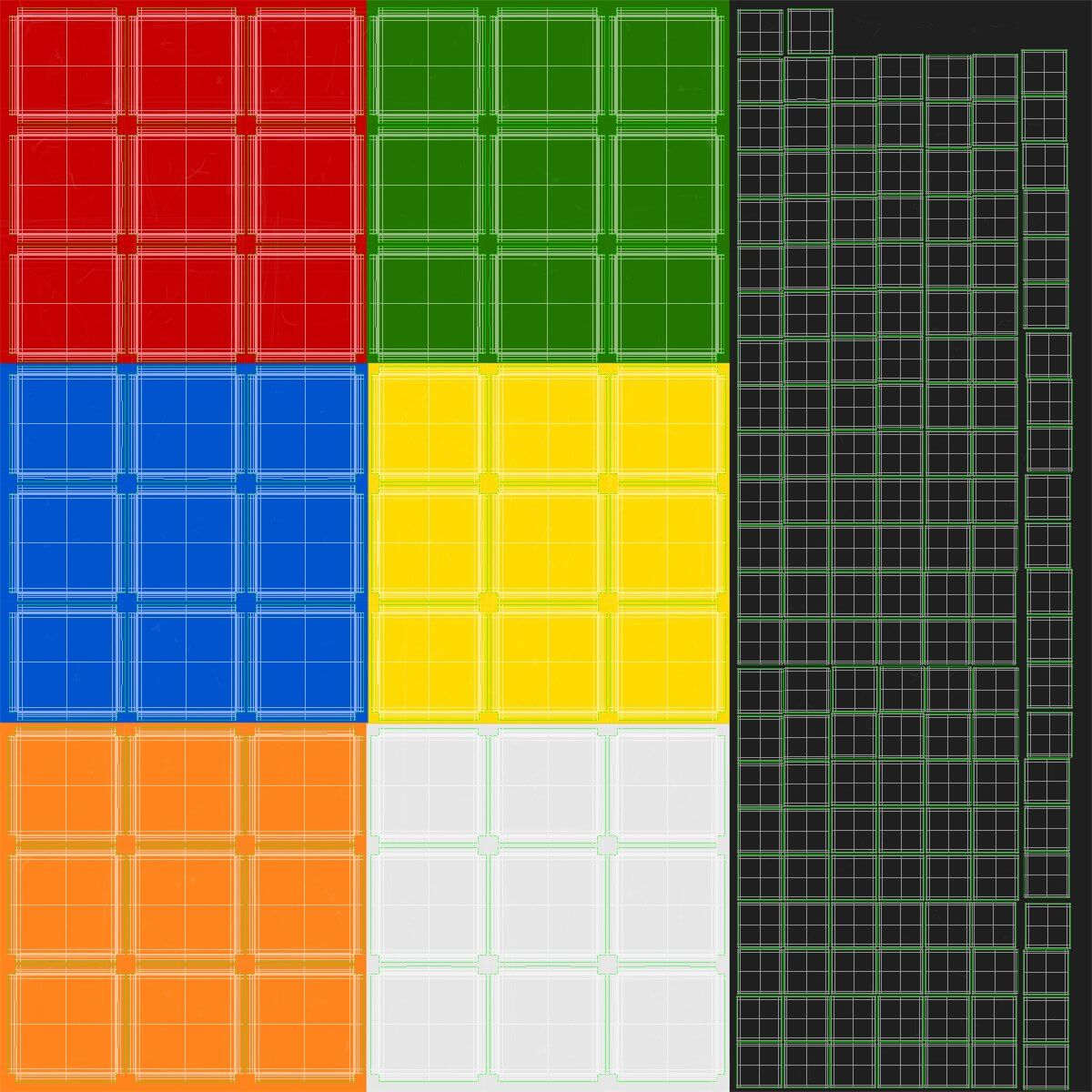 Rubiks Cube - 3D Model by hdpoly