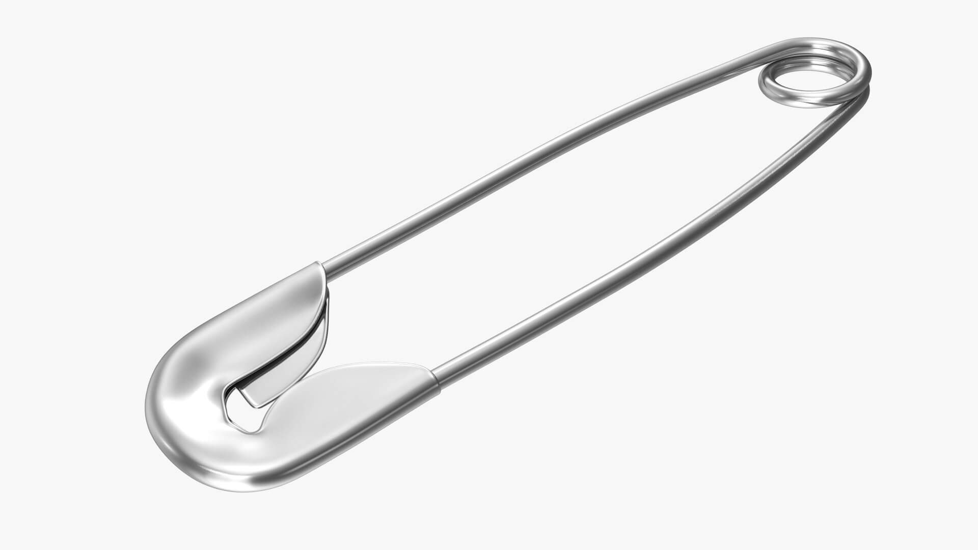 Safety Pin - 3D Model by hdpoly