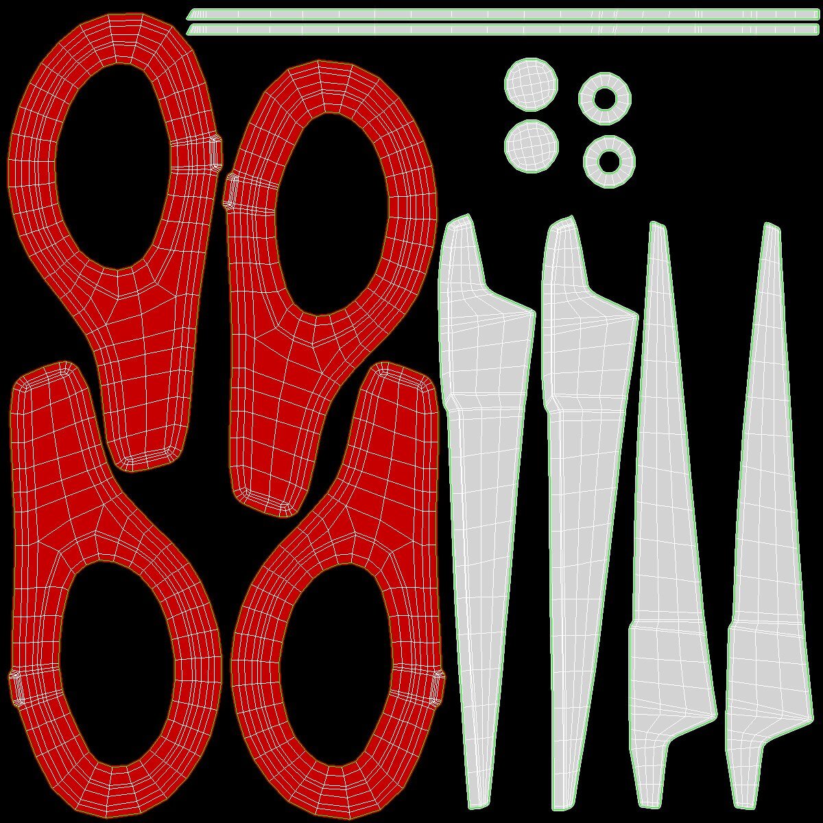 Scissors - 3D Model by hdpoly