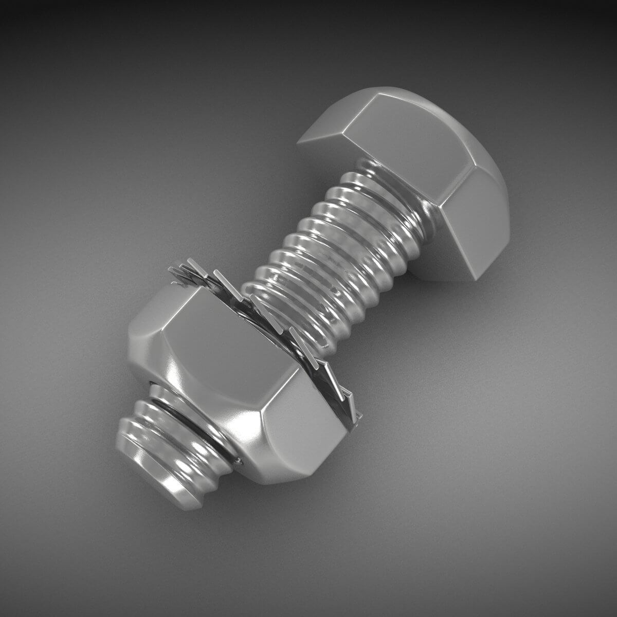 Screw - 3D Model by hdpoly