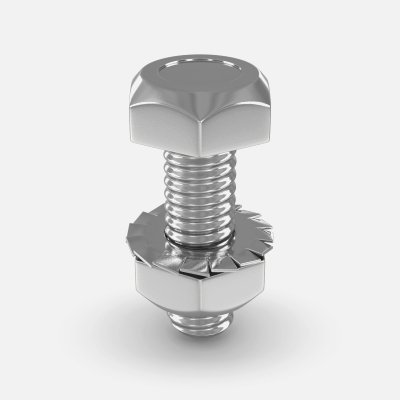 Screw - 3D Model by hdpoly