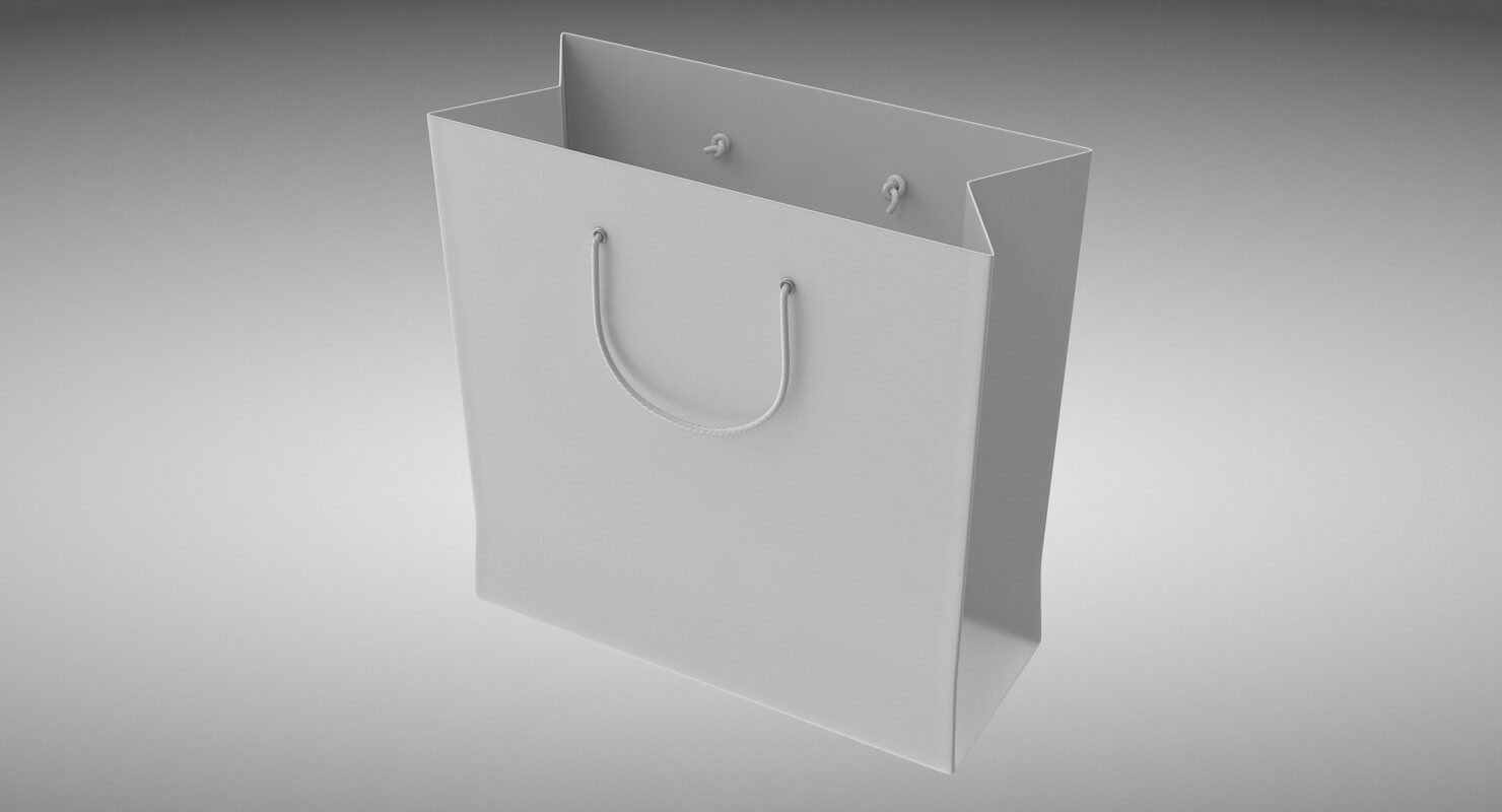 Shopping Bag - 3D Model by hdpoly