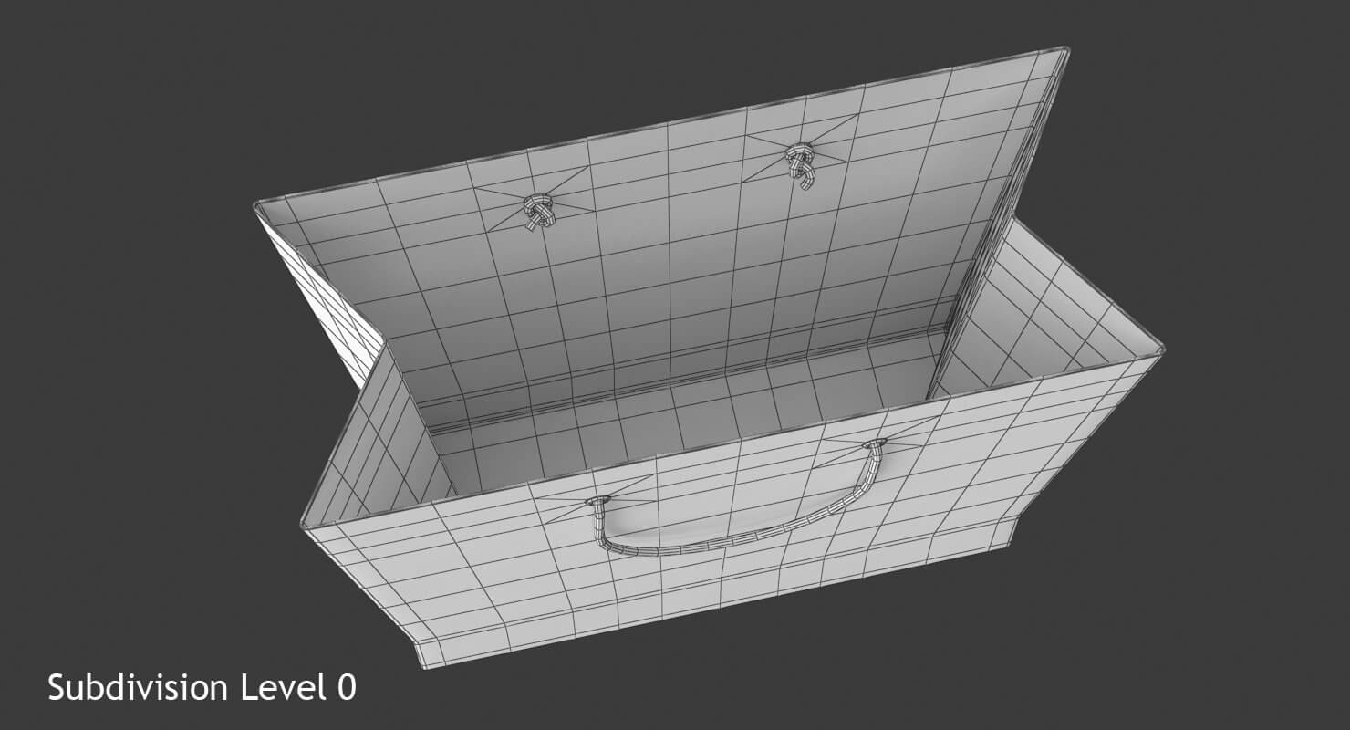 Shopping Bag - 3D Model by hdpoly