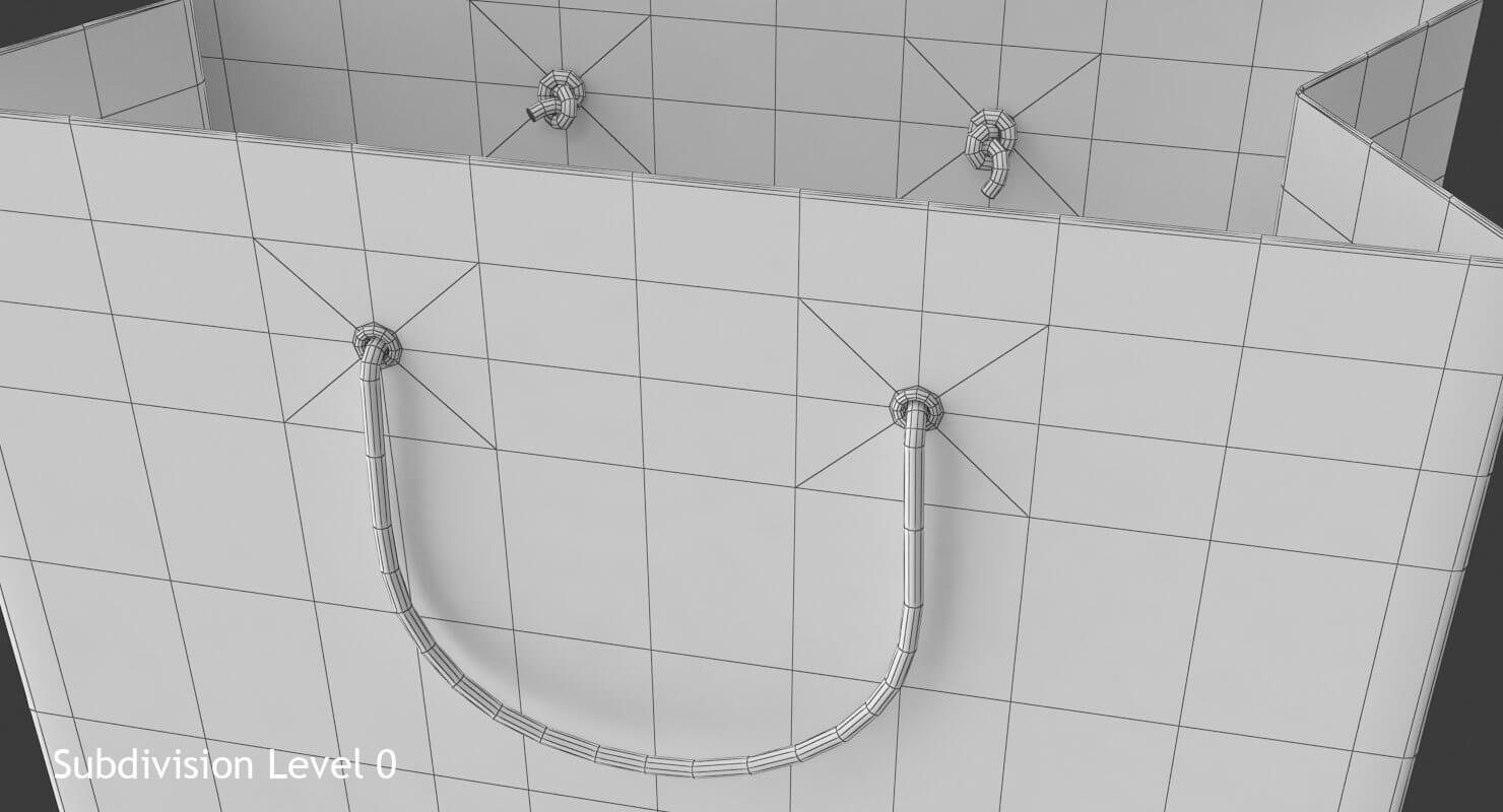 Shopping Bag - 3D Model by hdpoly