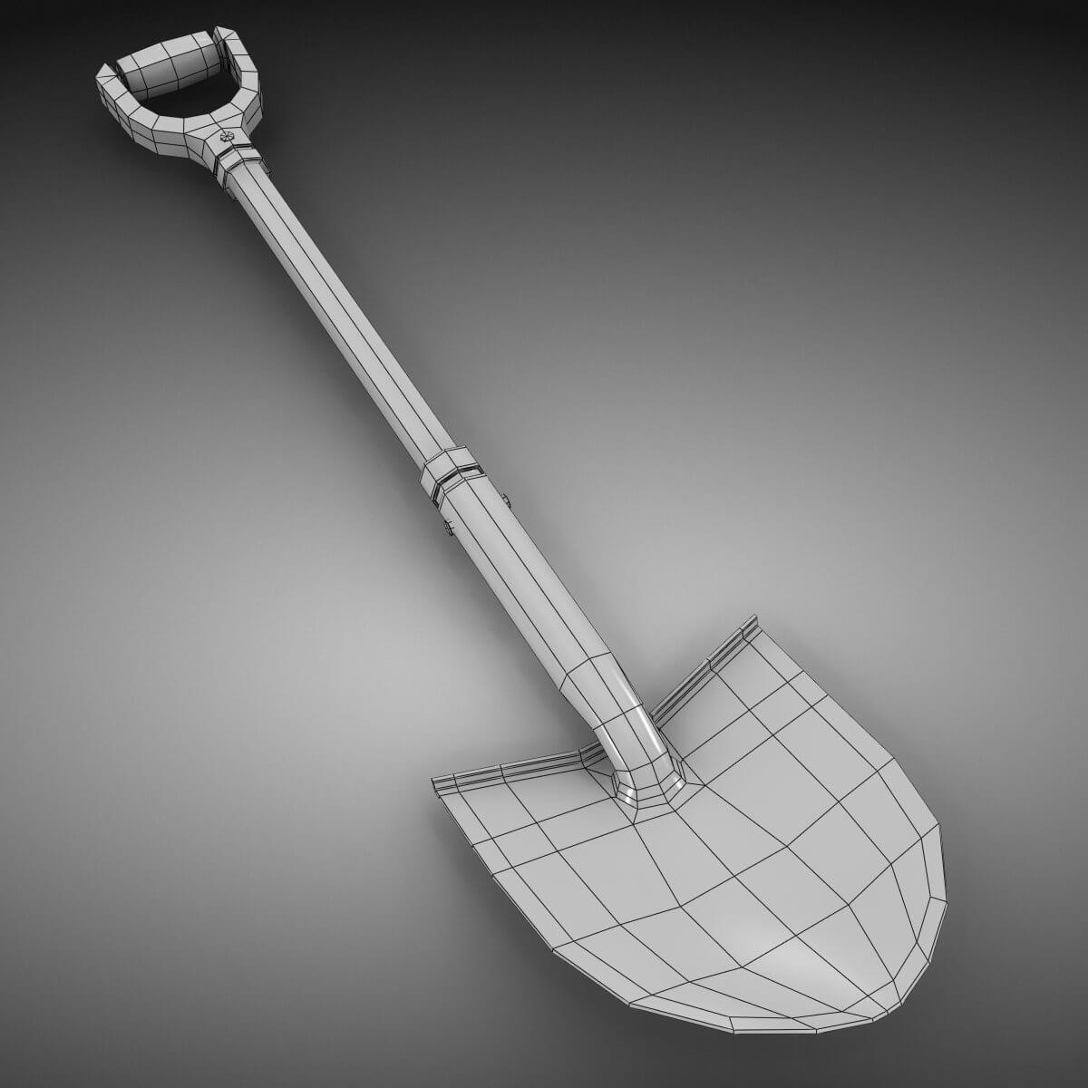 Shovel - 3D Model by hdpoly