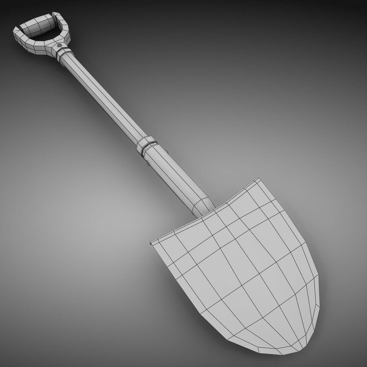 Shovel - 3D Model by hdpoly