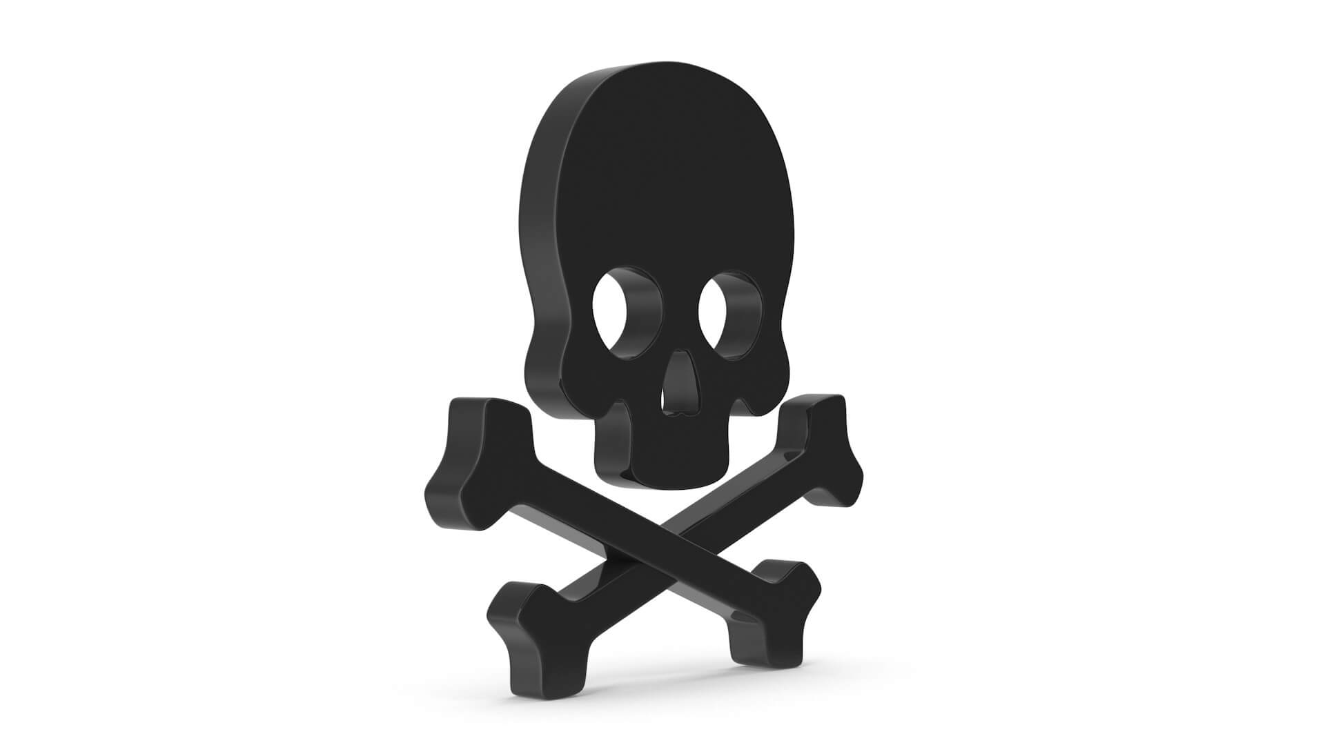 Skull Icon - 3D Model by hdpoly