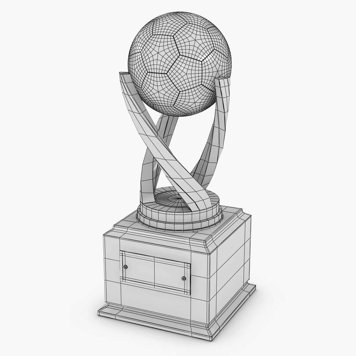 Soccer Cup - 3D Model by hdpoly