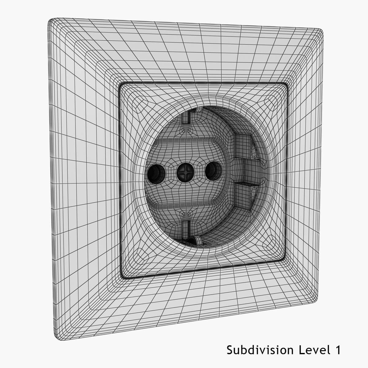 Socket - 3D Model by hdpoly