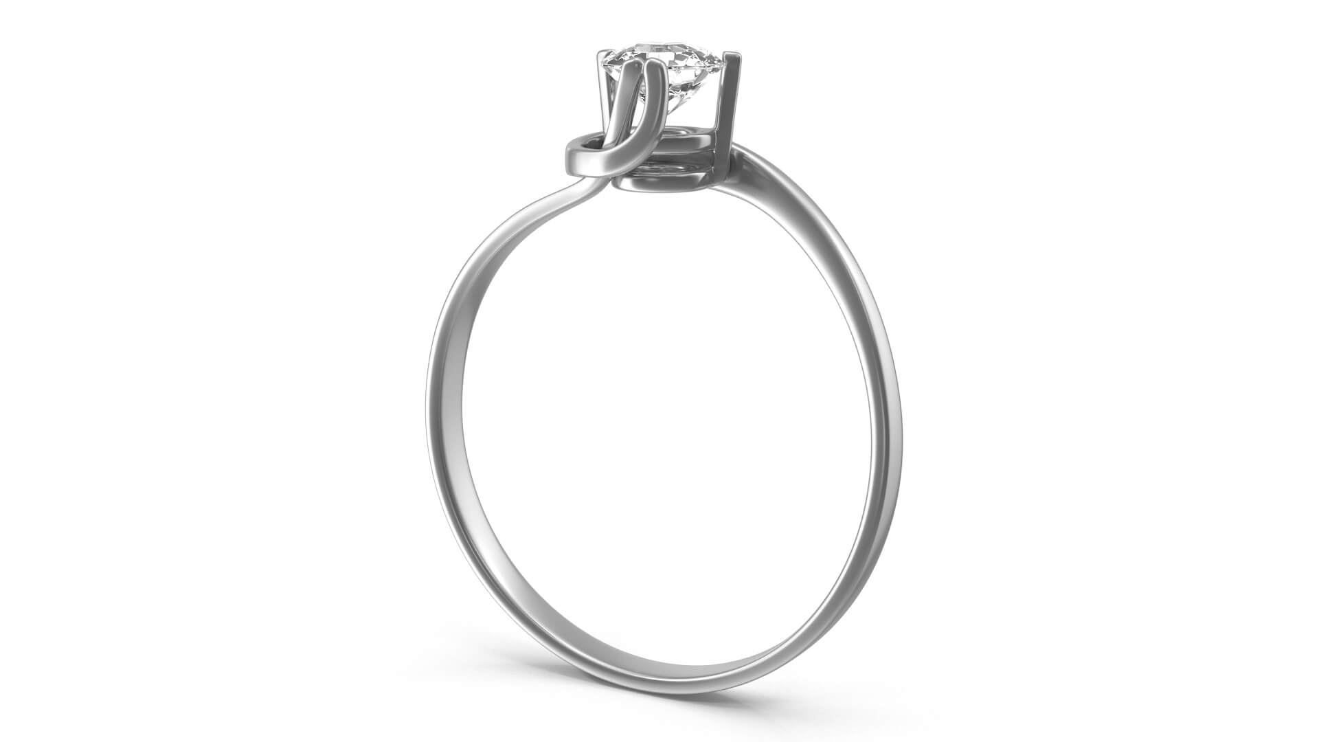 Diamond Solitaire - 3D Model by hdpoly