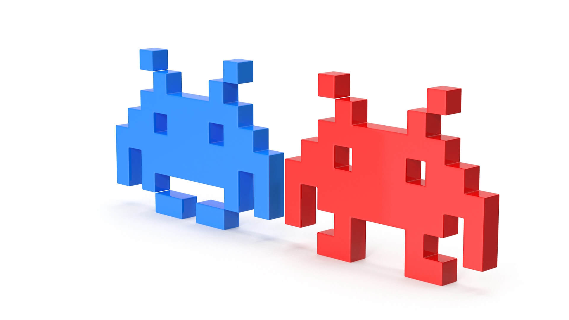 Space Invaders - 3D Model by hdpoly