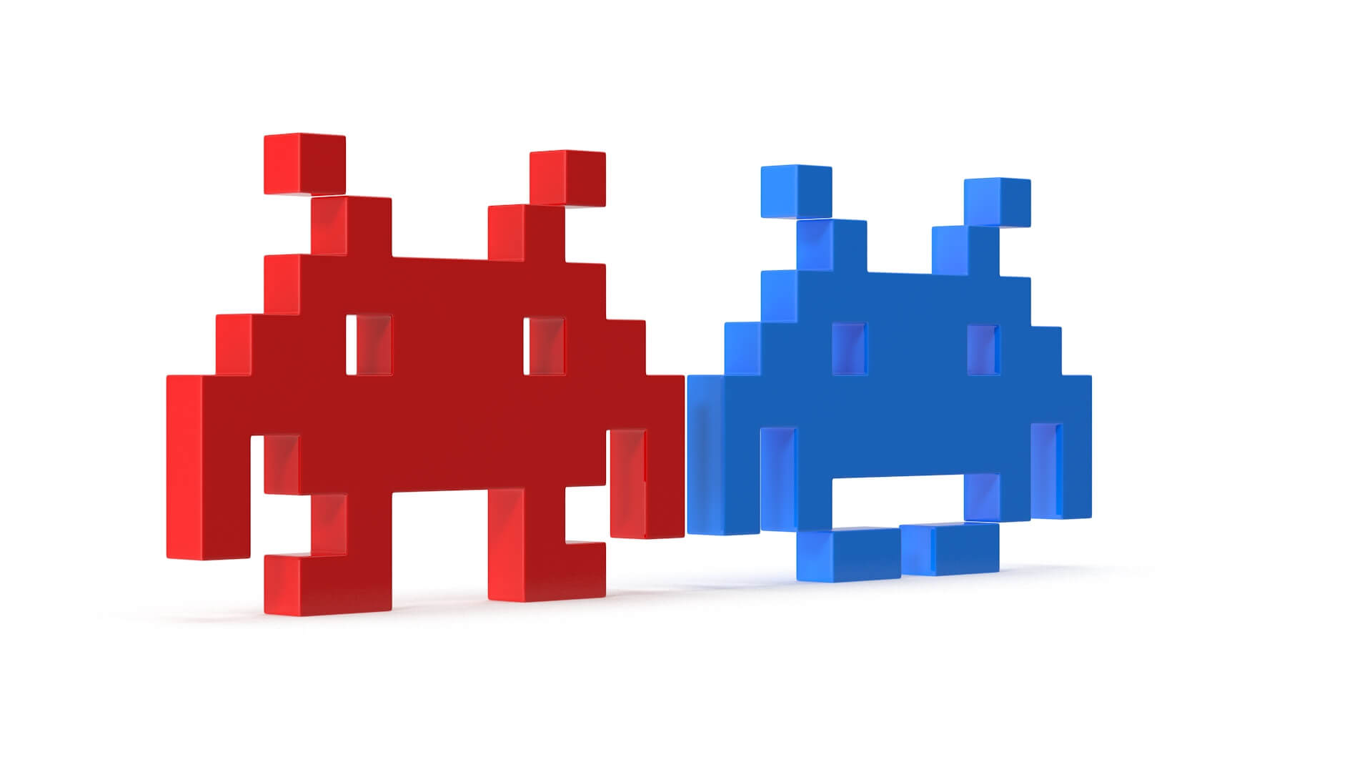 Space Invaders - 3D Model by hdpoly