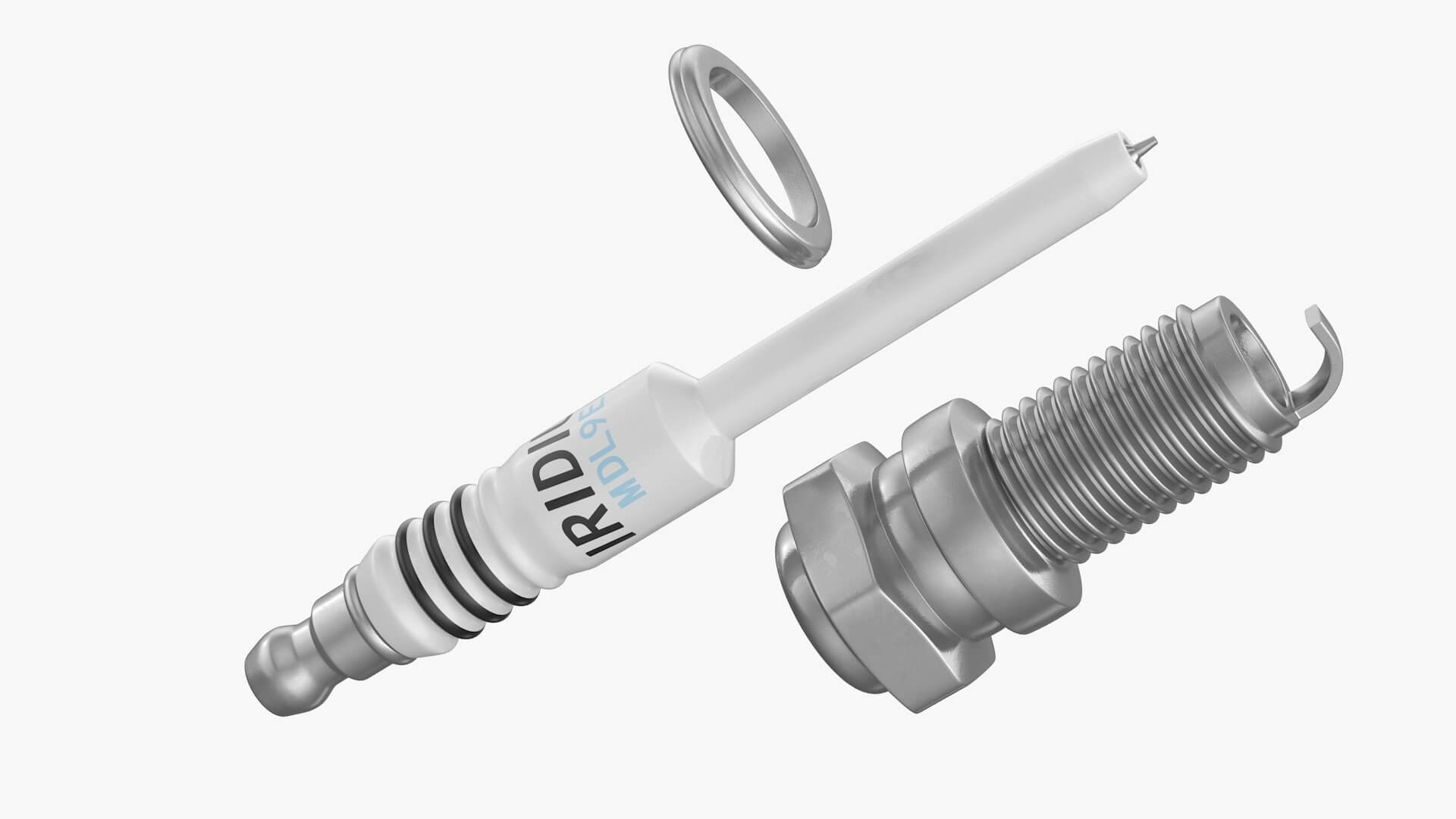 Spark Plug - 3D Model by hdpoly