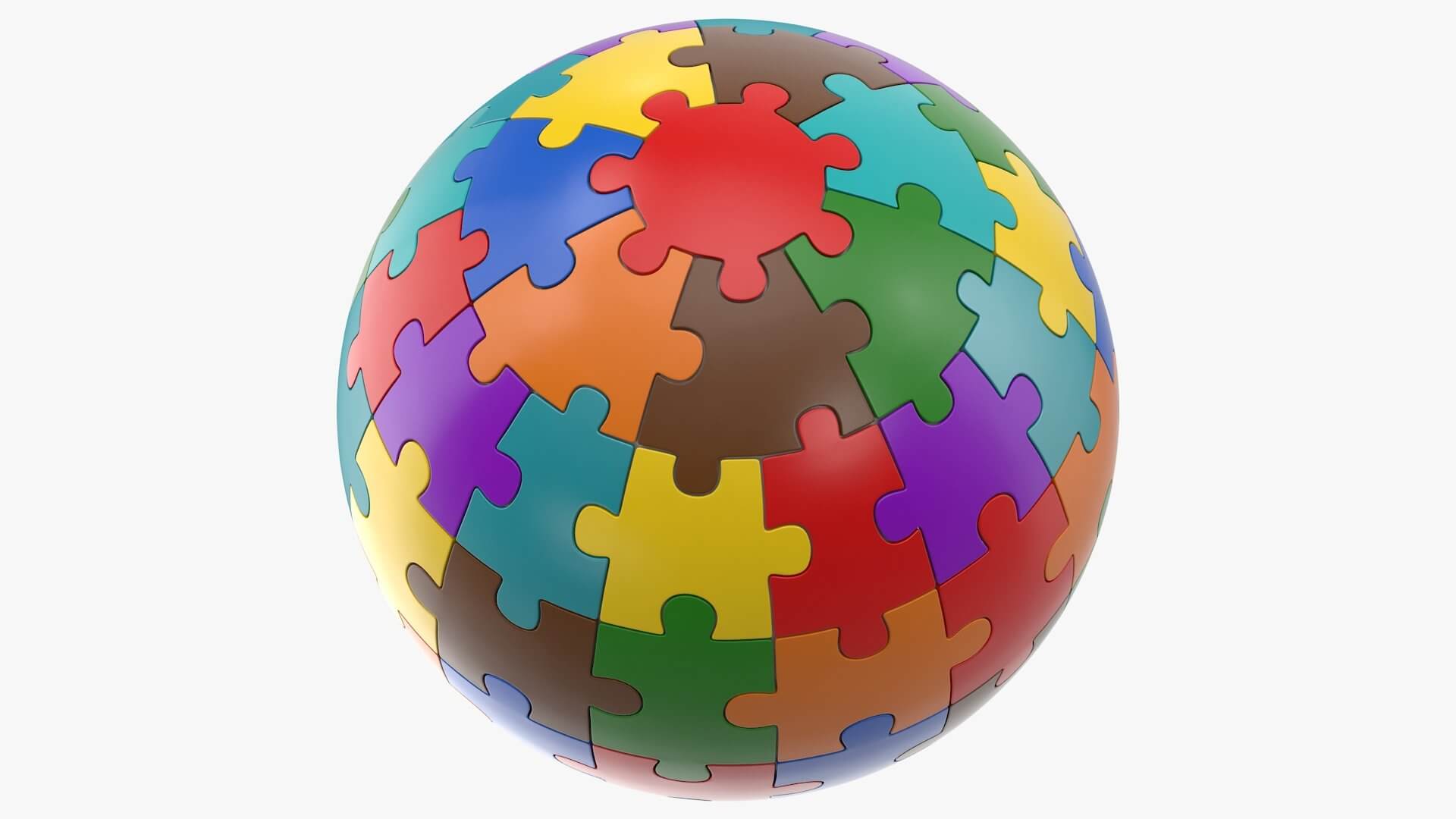 Sphere Puzzle - 3D Model by hdpoly