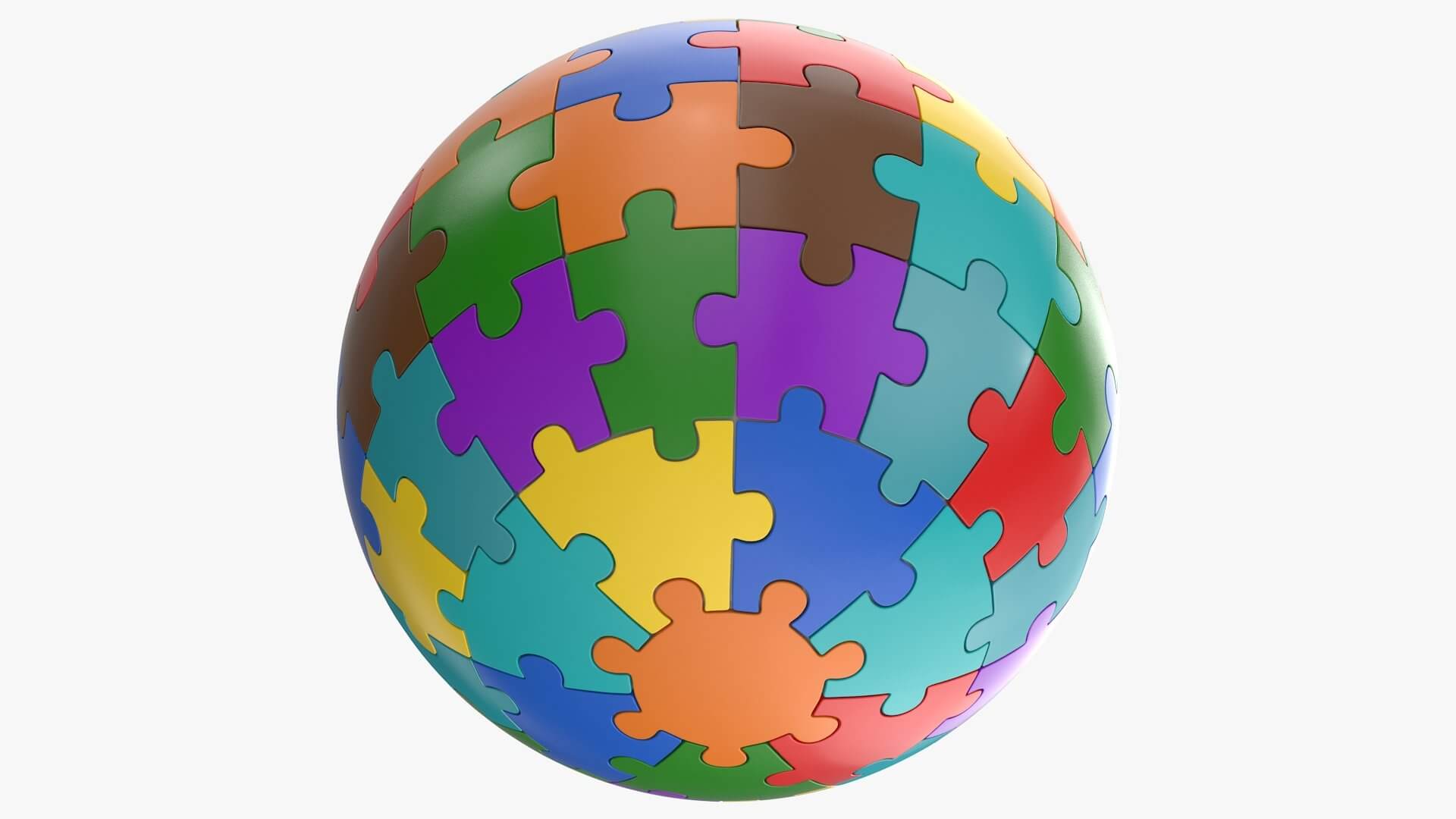 Sphere Puzzle - 3D Model by hdpoly